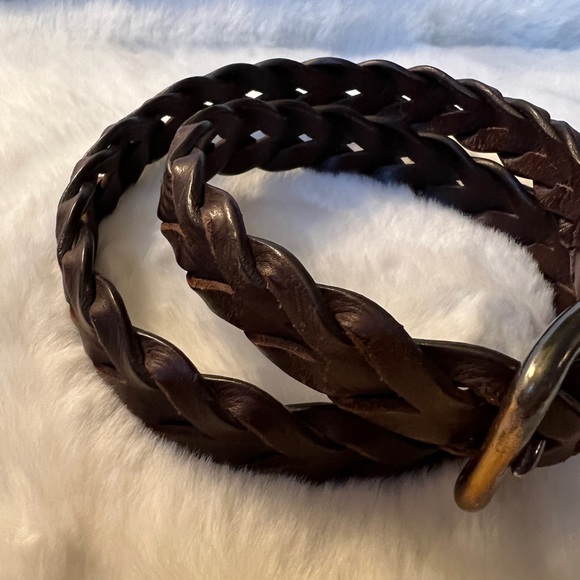 Accessories | Vintage Leather Handmade Braided Belt 4 | Poshmark
